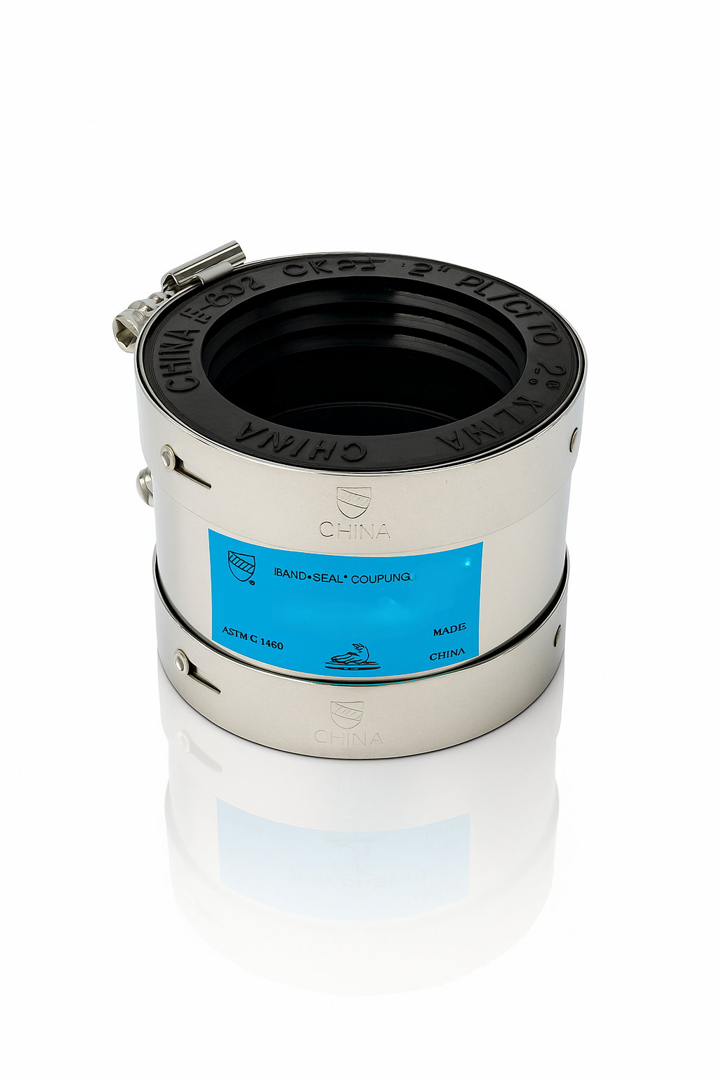 Shielded Transition Coupling | Cast Iron to PVC/ABS Connector ...