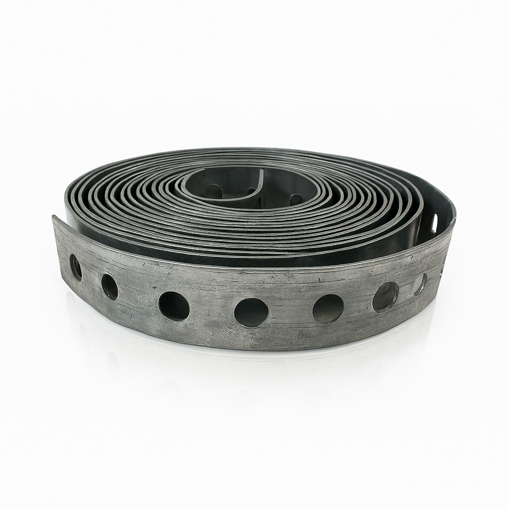 3/4" x 10 ft. Galvanized Hanger Strap | Perforated Pipe Support Roll ...